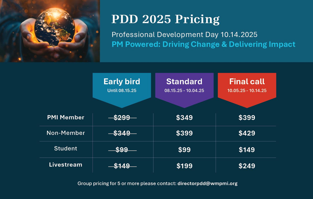 PDD 2025 | PMI Western Michigan